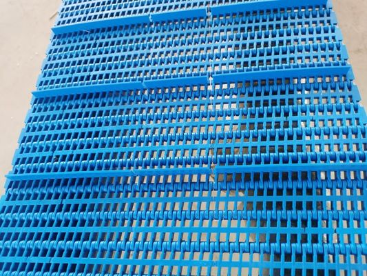 Radius Flush Grid Modular Belt 1000 Series Plastic Modular Conveyor Belt