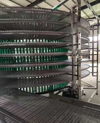 Wire Mesh Belt Used on Cooling or Freezing Conveyors and Spiral Towers