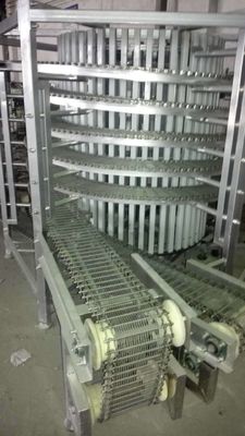 Food Spiral Chiller Freezer Proofer Tower for Bread Cooling Conveyor